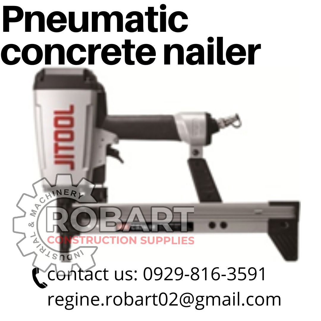 Pneumatic concrete nailer, Commercial & Industrial, Construction Tools ...