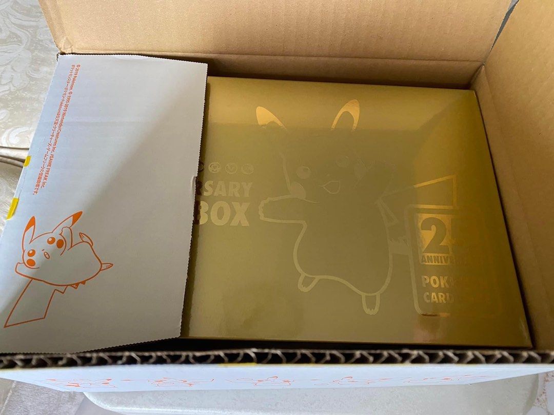 Pokemon Japanese 25th Golden Anniversary Box, Hobbies & Toys, Toys ...