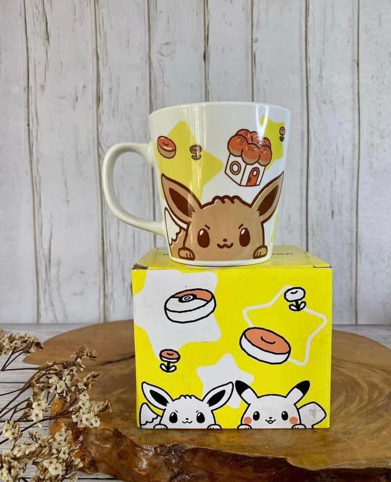 Pokemon Mug Eevee Pikachu Nintendo, Furniture & Home Living ...