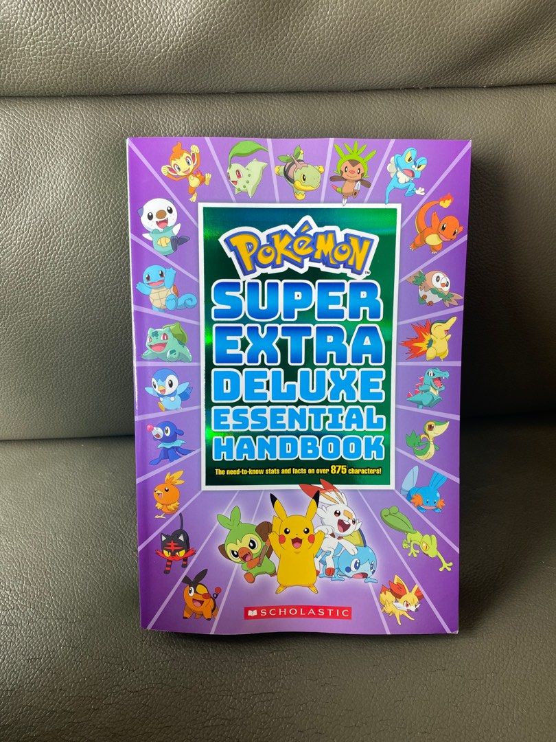 Pokémon Super Extra Deluxe Essential Handbook, Hobbies & Toys, Books ...