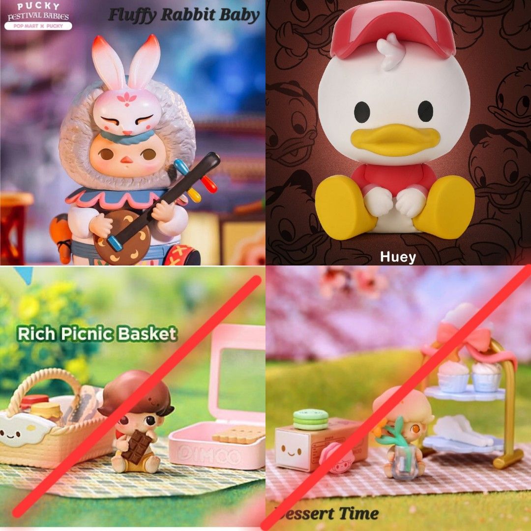 POPMART clearance (DIMOO, PUCKY, DISNEY), Hobbies & Toys, Toys & Games ...