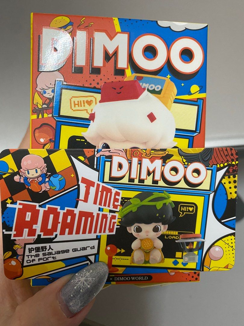 Popmart Dimoo - Time Roaming - The savage guard of fort, Hobbies & Toys ...