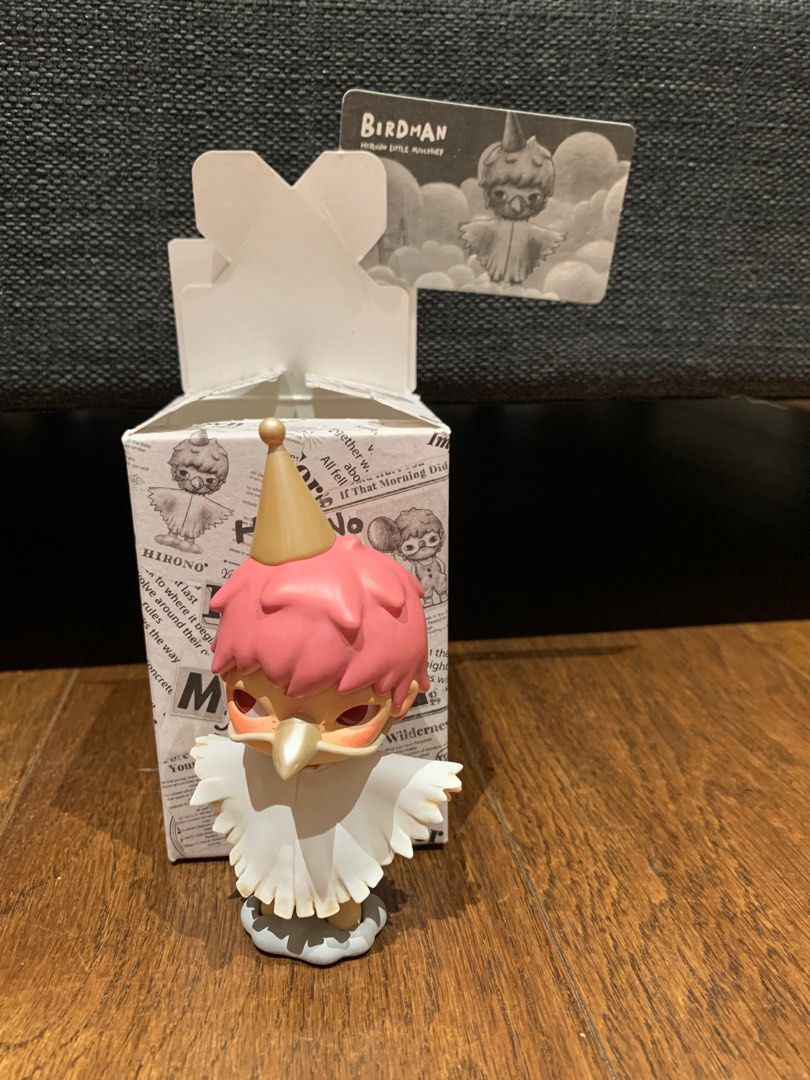 PopMart Hirono little mischief BirdMan, Hobbies & Toys, Toys & Games on ...