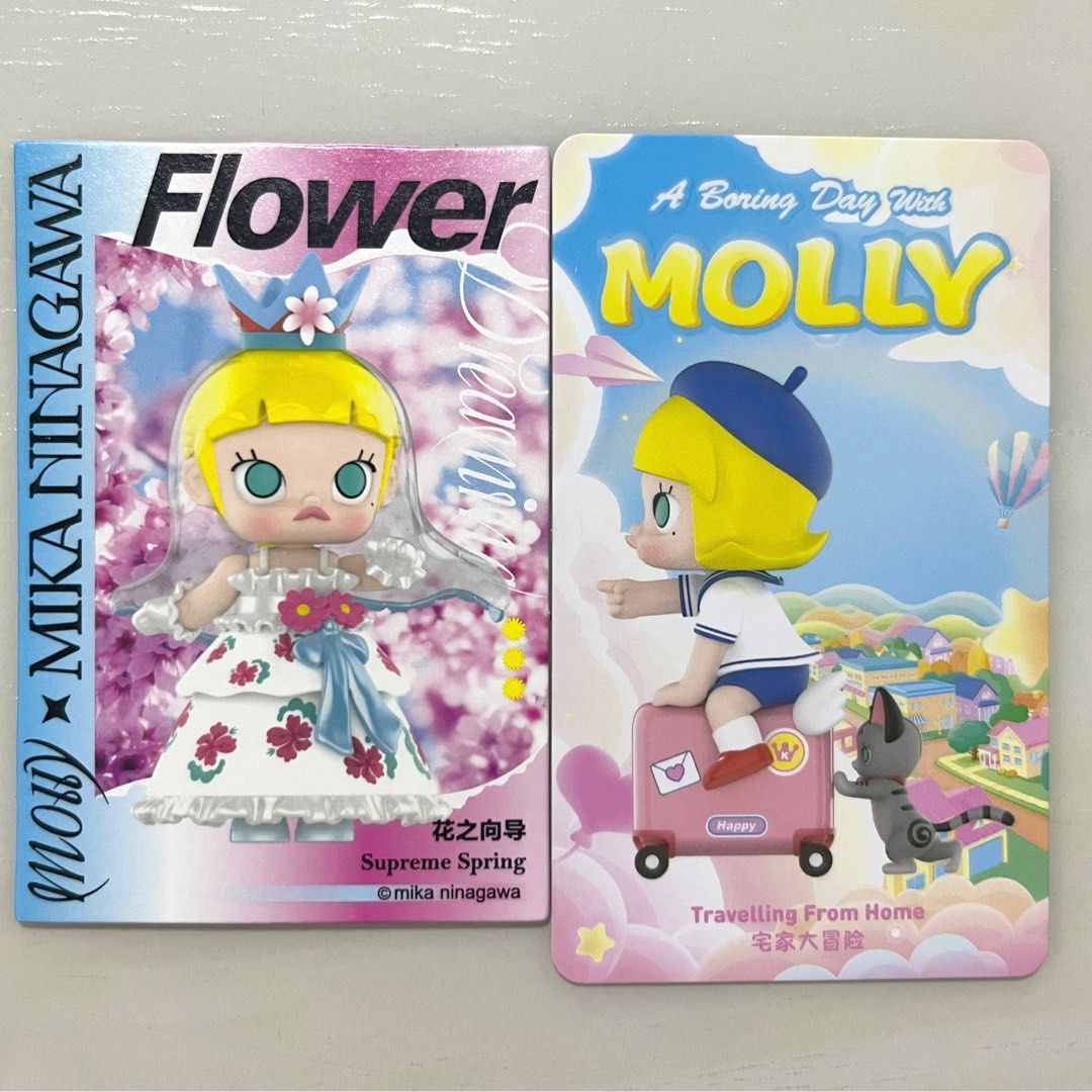 Popmart Molly Flower Dreaming Mika Ninagawa, A Boring Day with Molly ...