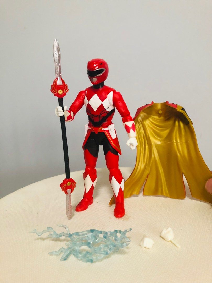 Power Rangers Lightning Collection Tyrannosaurus Red Sentry Ranger ...