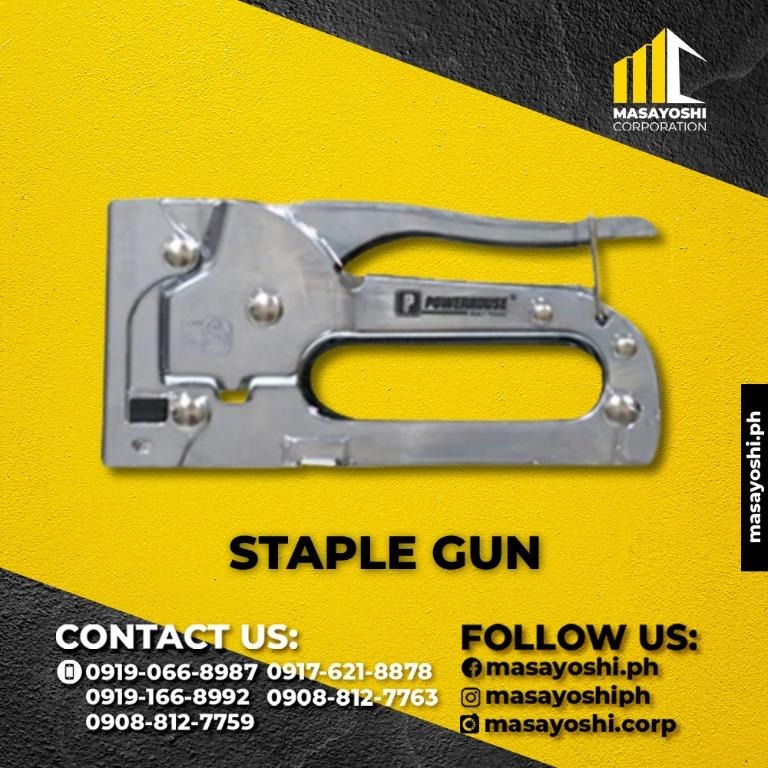 Powerhouse Staple Gun | Staple Gun | Stapler | Powerhouse, Commercial & Industrial, Industrial ...