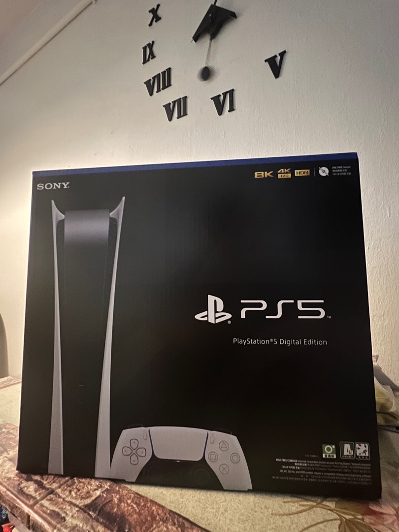 PS5 Digital Edition, Video Gaming, Video Game Consoles, PlayStation on ...