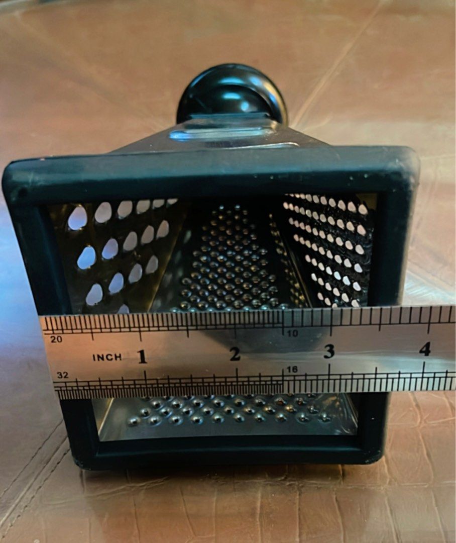 Pyramid Shape Stainless Steel Grater. Four Way Grating, Furniture ...