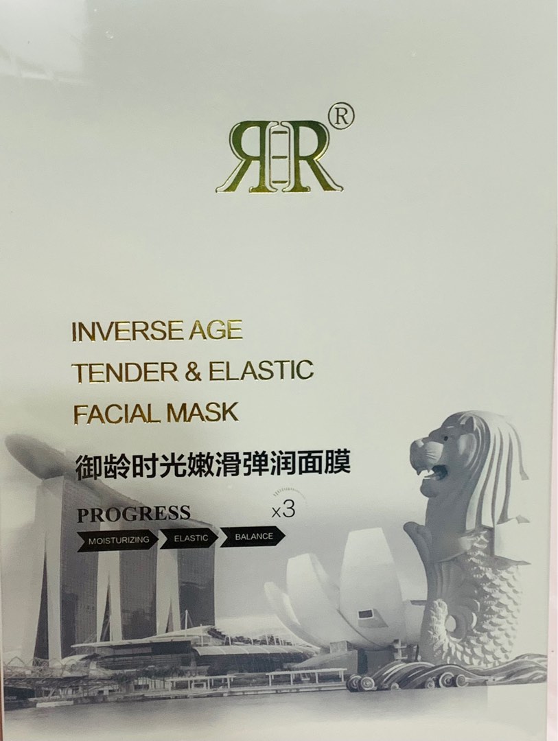 R3R Inverse Age Tender & Elastic Facial Mask, Beauty & Personal Care ...