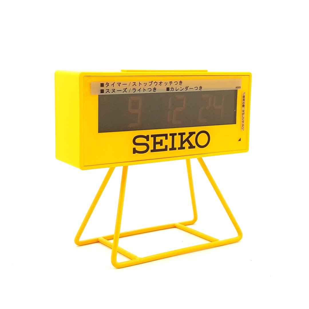 Rare! Brand New SEIKO Mini Sports Digital Timer Clock SQ815Y From Japan ...