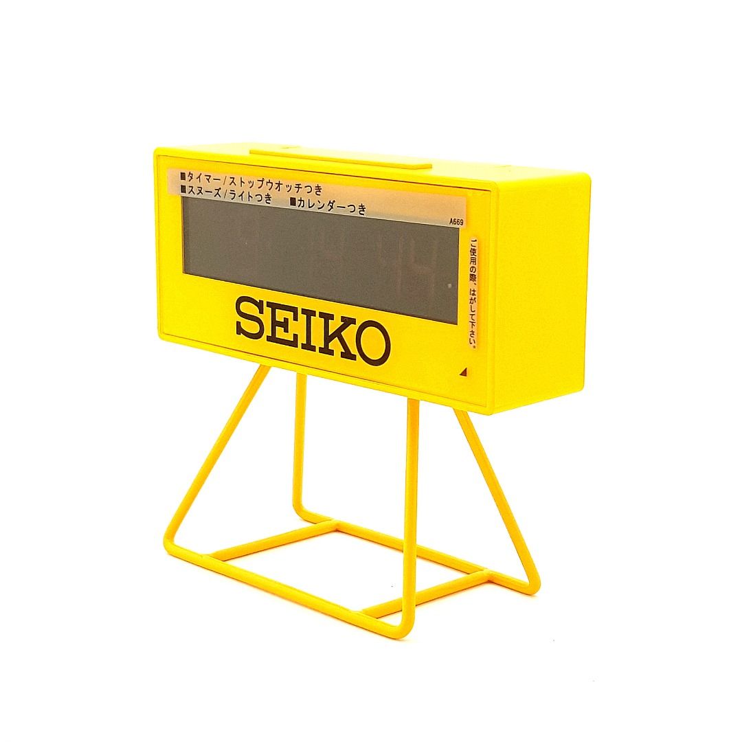 Rare! Brand New SEIKO Mini Sports Digital Timer Clock SQ815Y From Japan ...