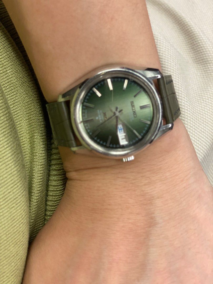 Rare Vintage King Seiko Green Dial 5626-7040, Men's Fashion, Watches & Accessories, Watches on ...