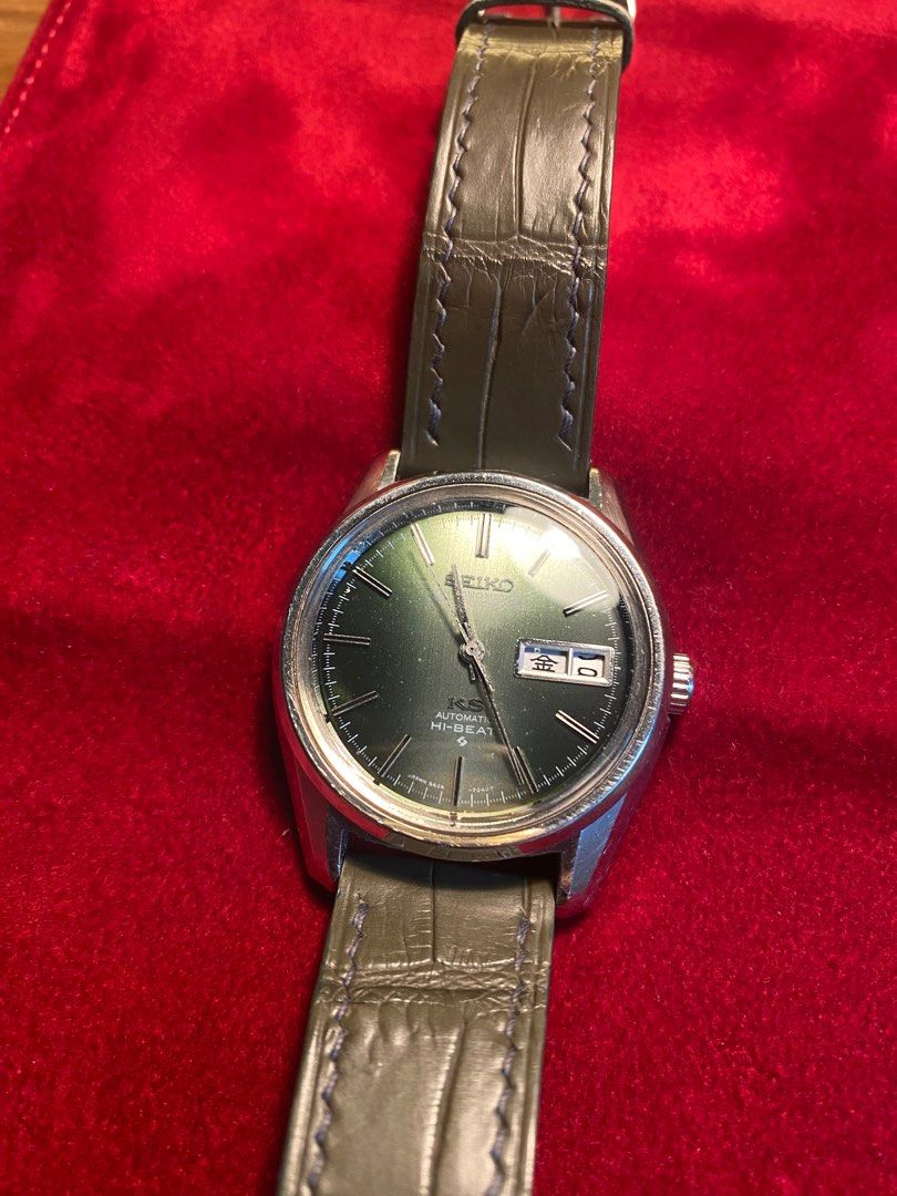 Rare Vintage King Seiko Green Dial 5626-7040, Men's Fashion, Watches & Accessories, Watches on ...