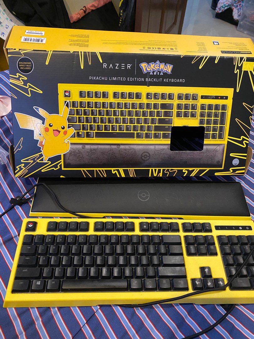 Razer Pokemon Backlit Keyboard Computers And Tech Parts And Accessories Computer Keyboard On