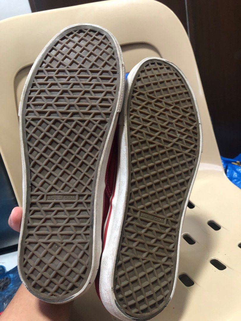 VANS RED (LOOKALIKE VANS), Men's Fashion, Footwear, Sneakers on Carousell