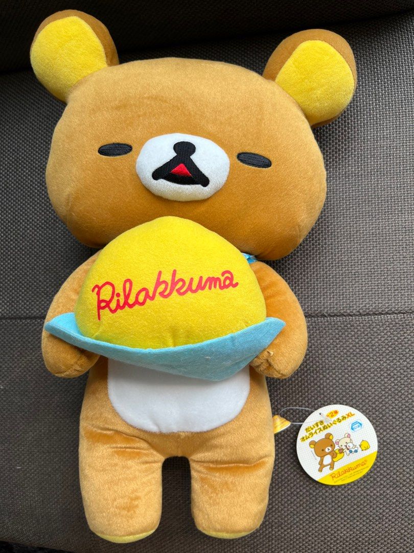 Rilakkuma Big Plushie, Hobbies & Toys, Collectibles & Memorabilia, Fan ...