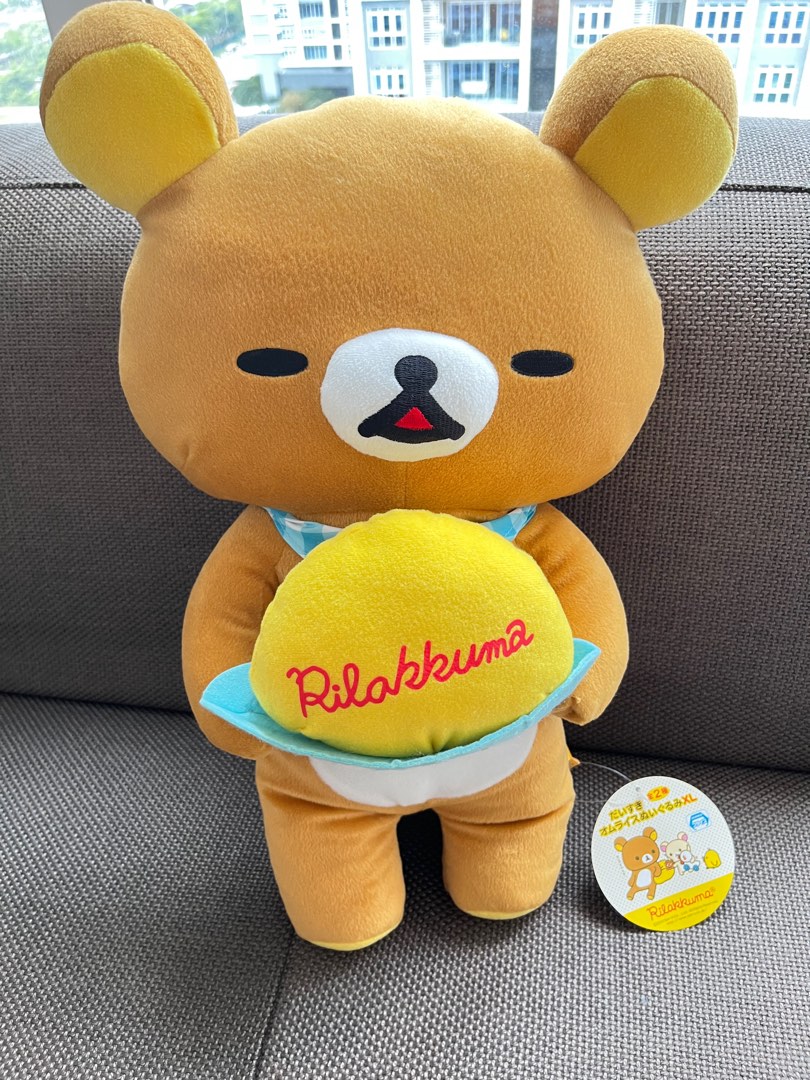 Rilakkuma Big Plushie, Hobbies & Toys, Collectibles & Memorabilia, Fan ...
