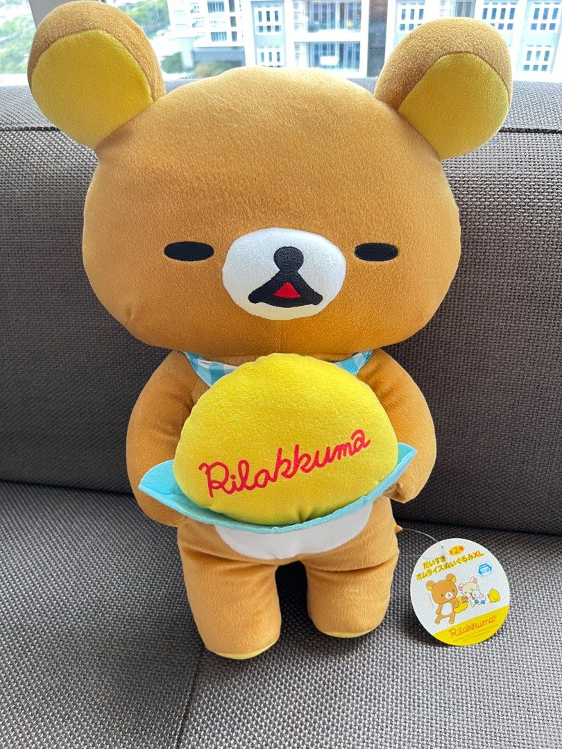 Rilakkuma Big Plushie, Hobbies & Toys, Collectibles & Memorabilia, Fan ...