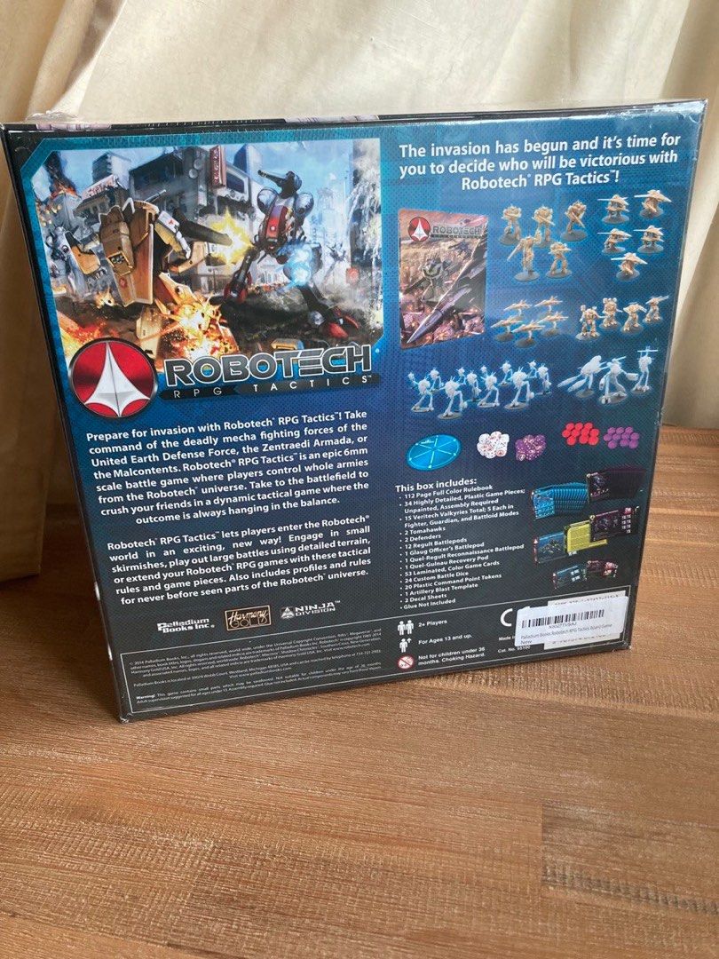 Robotech RPG Tactics Board Game, Hobbies & Toys, Toys & Games on Carousell