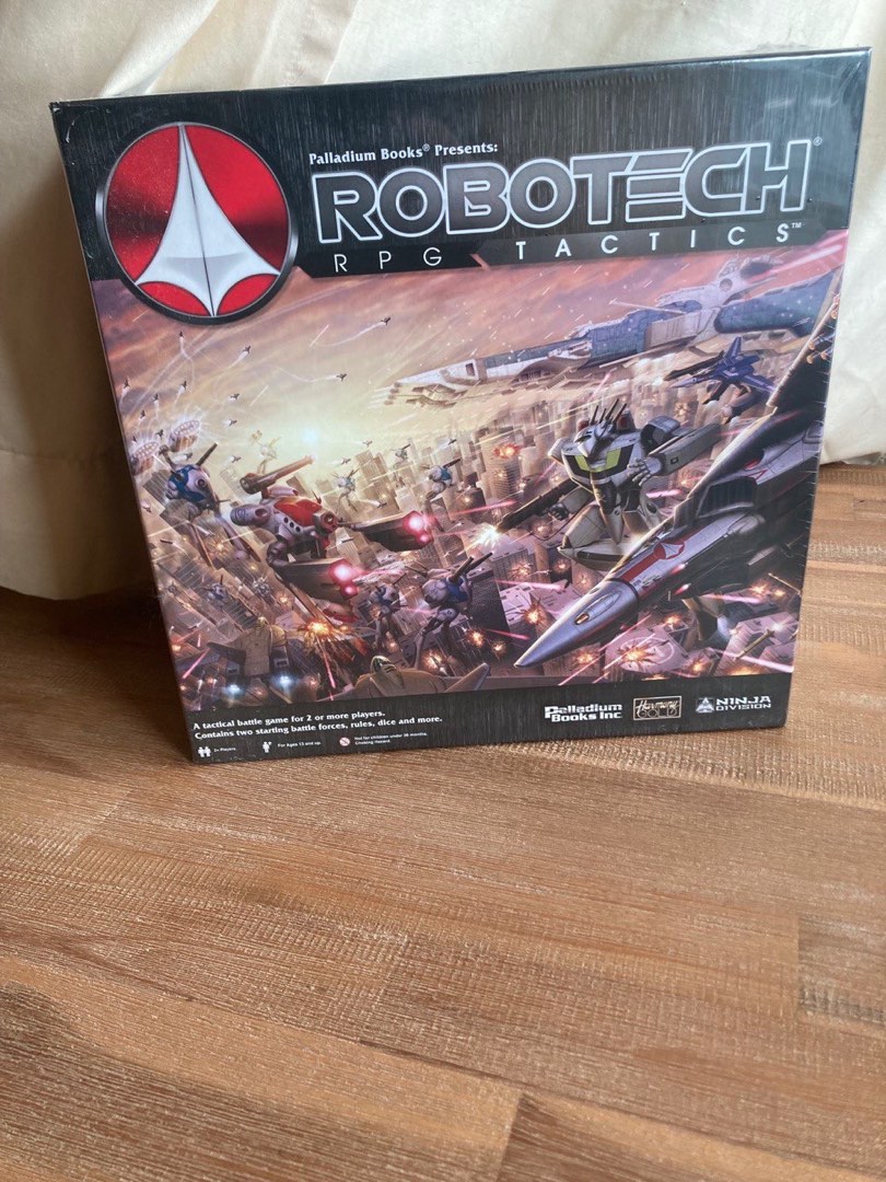 Robotech RPG Tactics Board Game, Hobbies & Toys, Toys & Games on Carousell