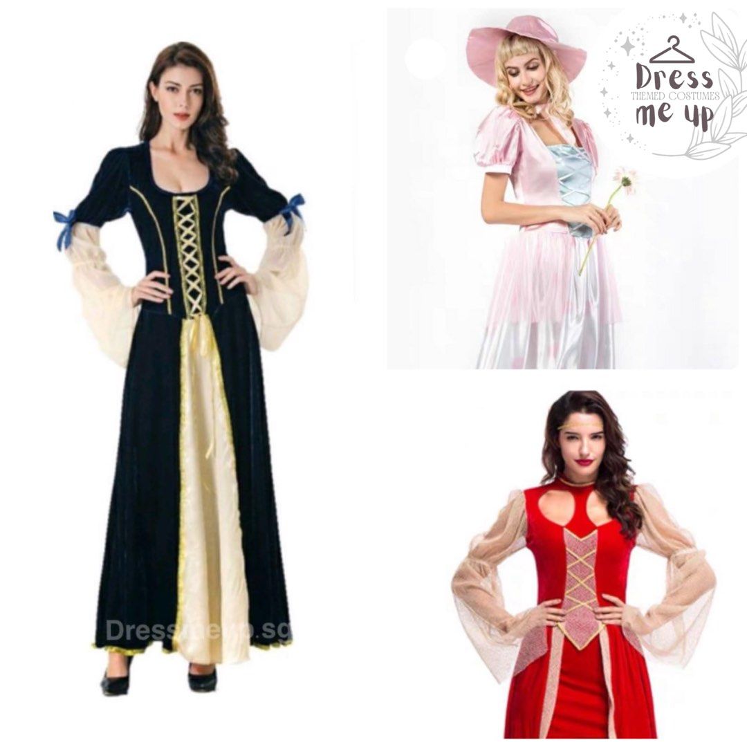 Royal Queen Adult Party Cosplay Costume, Women's Fashion, Dresses ...