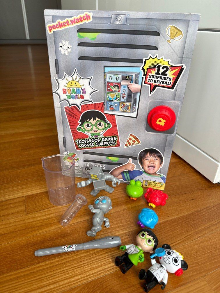 Ryan’s World - Professor Ryan’s Locker Surprise, Hobbies & Toys, Toys ...