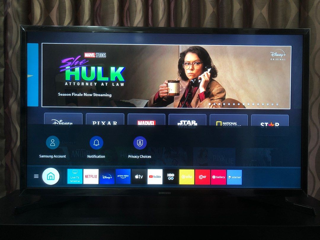 Samsung 32 inch Smart TV, TV & Home Appliances, TV & Entertainment, TV ...