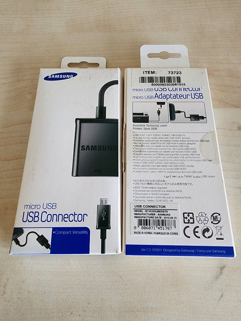 Samsung micro USB adapter, Mobile Phones & Gadgets, Other Gadgets on ...