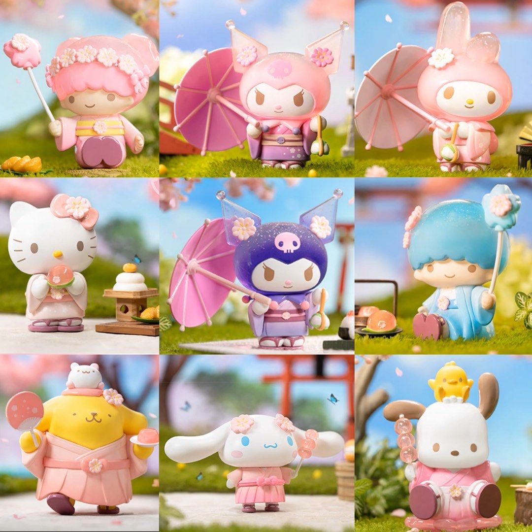 SANRIO Top Toys figurines blind box / KUROMI / HELLO KITTY / MY MELODY ...
