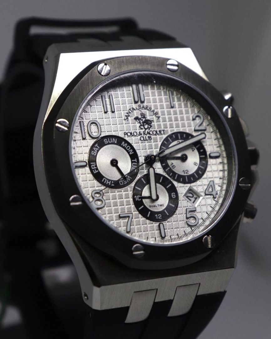 Santa Barbara Polo & Racquet Club 1-10211-1, Men's Fashion, Watches ...