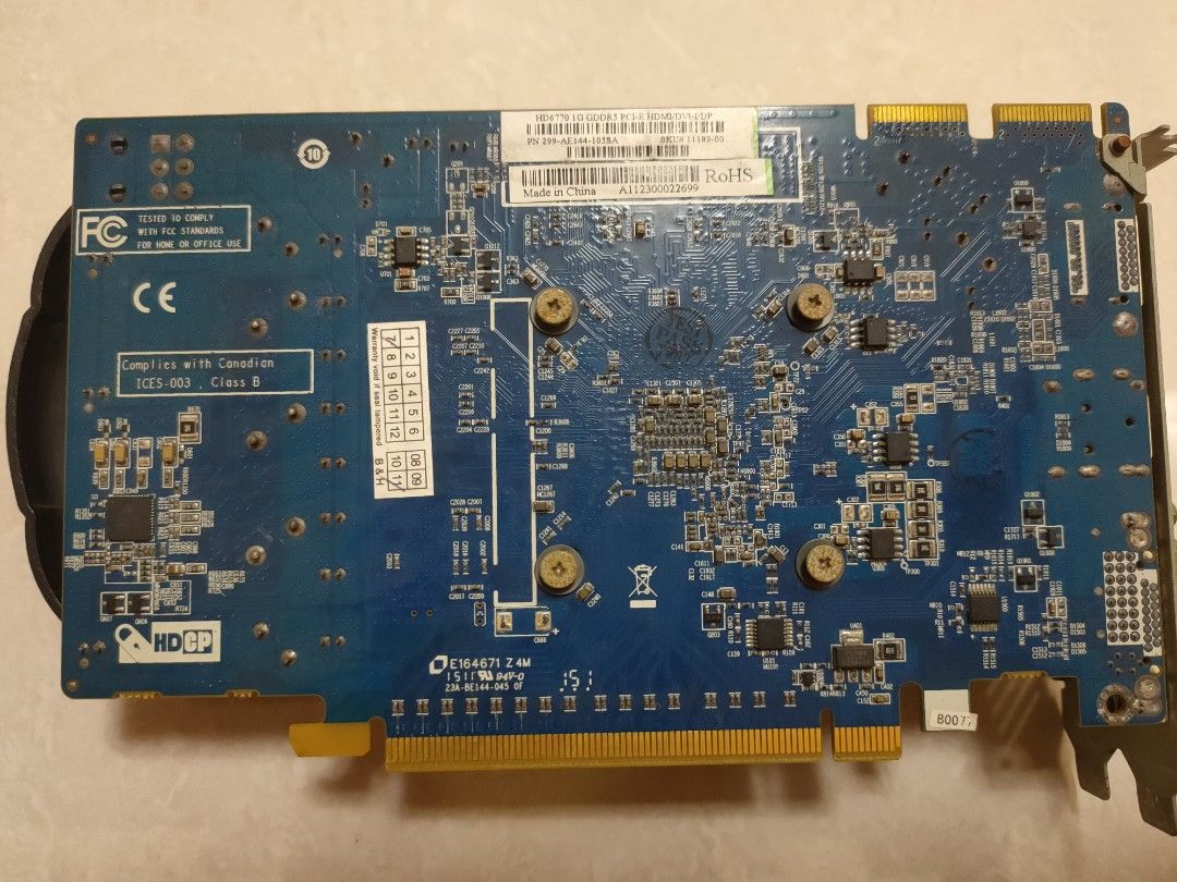 SAPPHIRE RADEON HD 6770, Computers & Tech, Parts & Accessories ...