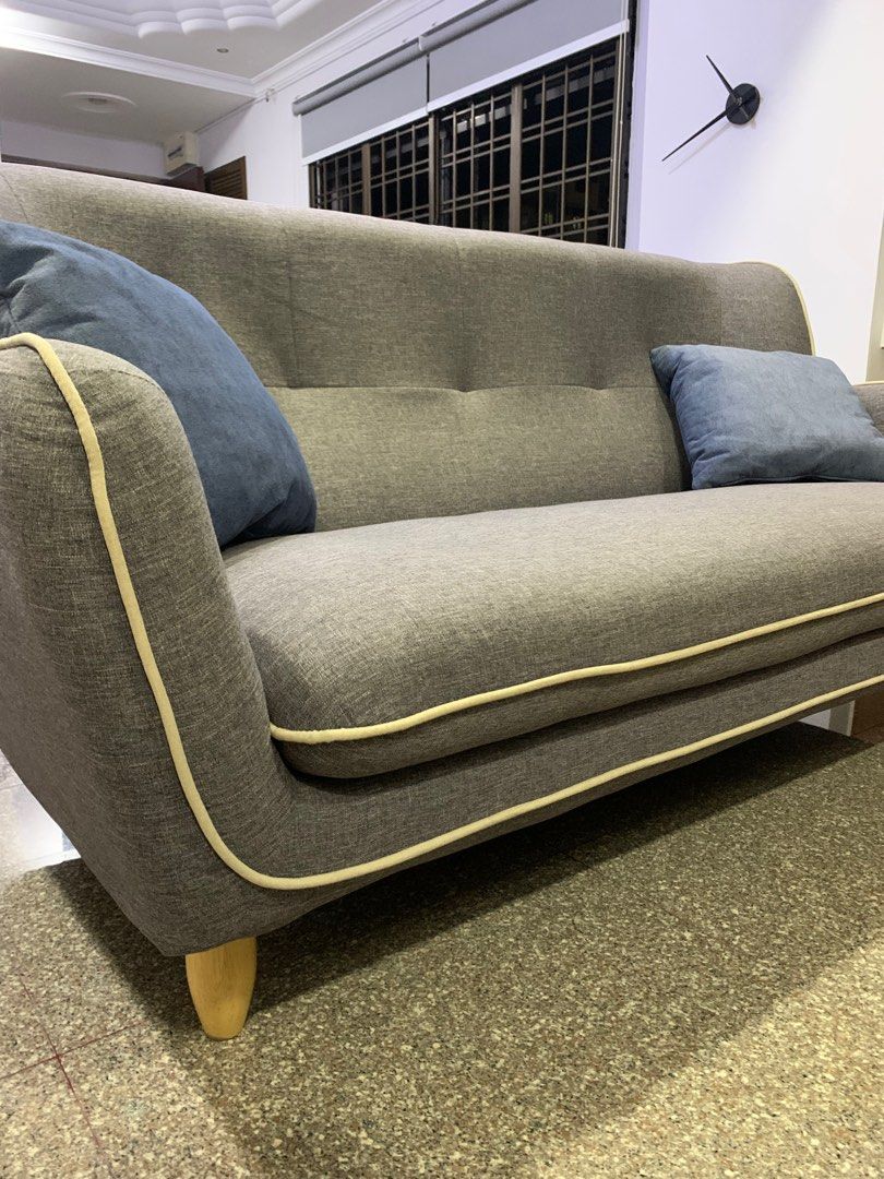 Scandinavia Style Sofa, Furniture & Home Living, Furniture, Sofas on ...