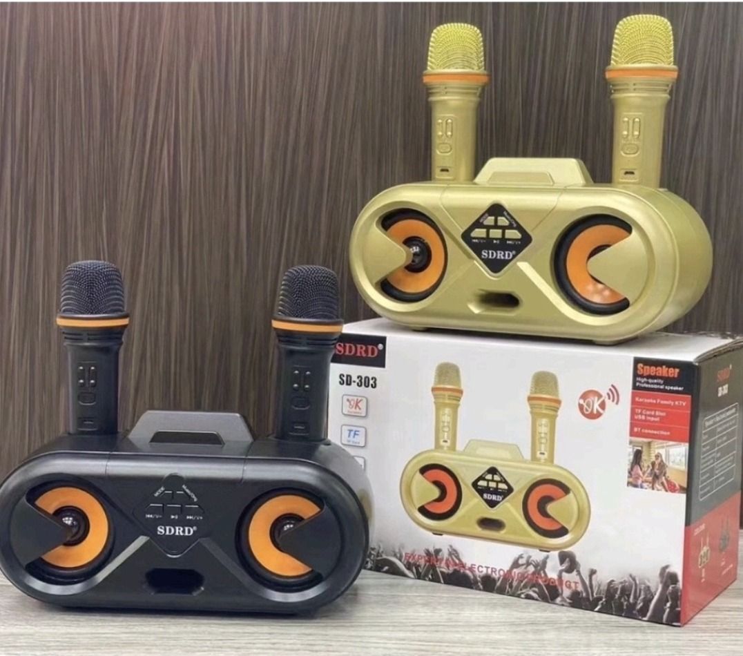 SDRD Karaoke System SD-306 PLUS SD-306 & SD-303 Dual Bluetooth Wireless ...