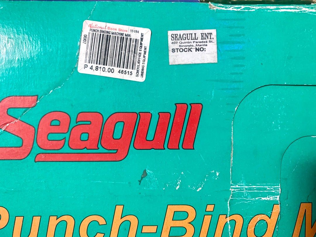 Seagull Punch Bind Machines(negotiable), Computers & Tech, Printers ...