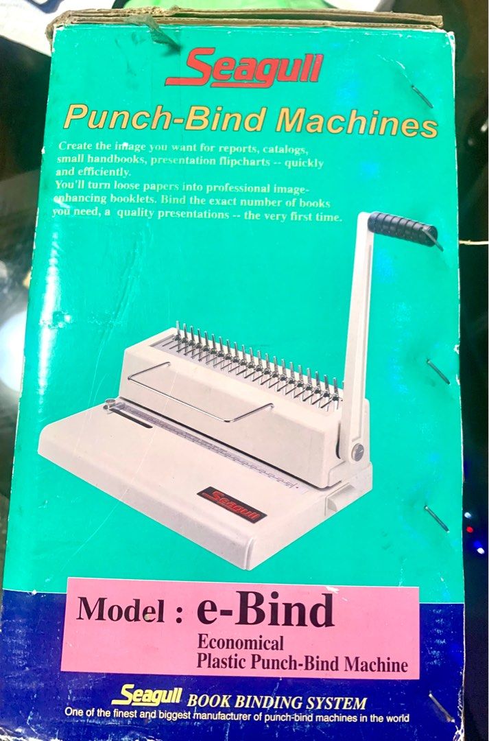 Seagull Punch Bind Machines(negotiable), Computers & Tech, Printers ...