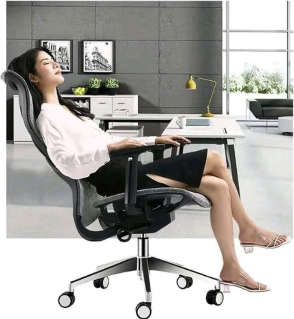 Office Study Gaming Mesh Chair - SeatZone E2 Fully Synchronize High ...