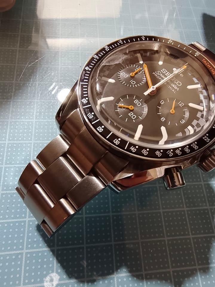 Seiko 精工vk63 石英 speedmaster moonwatch 登月 錶, 男裝, 手錶及配件, 手錶 - Carousell