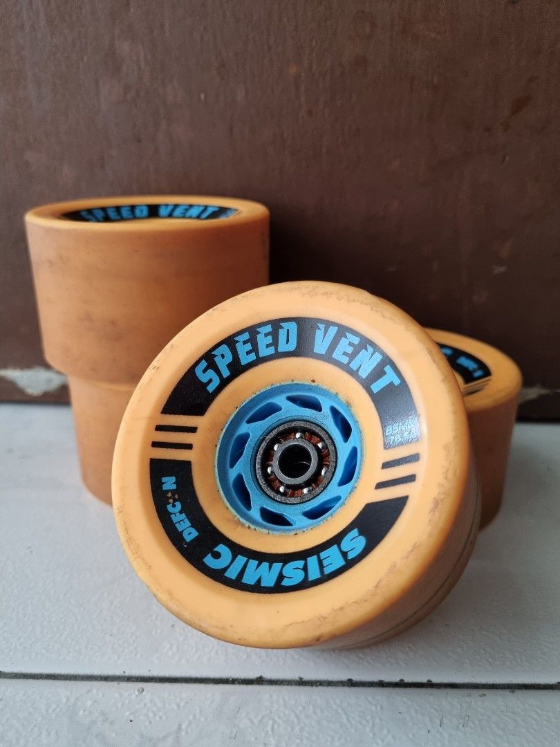 Seismic Speed Vent Wheels - Mango DEFCON, Sports Equipment, Sports ...