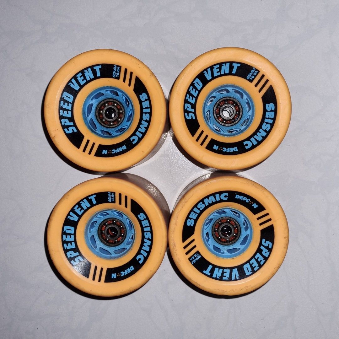 Seismic Speed Vent Wheels - Mango DEFCON, Sports Equipment, Sports ...