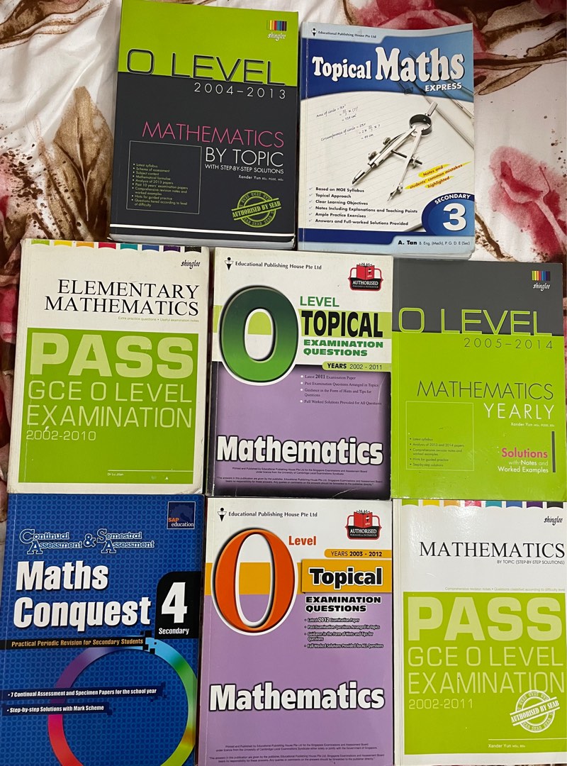 Selling O'Level EMath Assessment Books, Hobbies & Toys, Books & Magazines, Assessment Books on ...