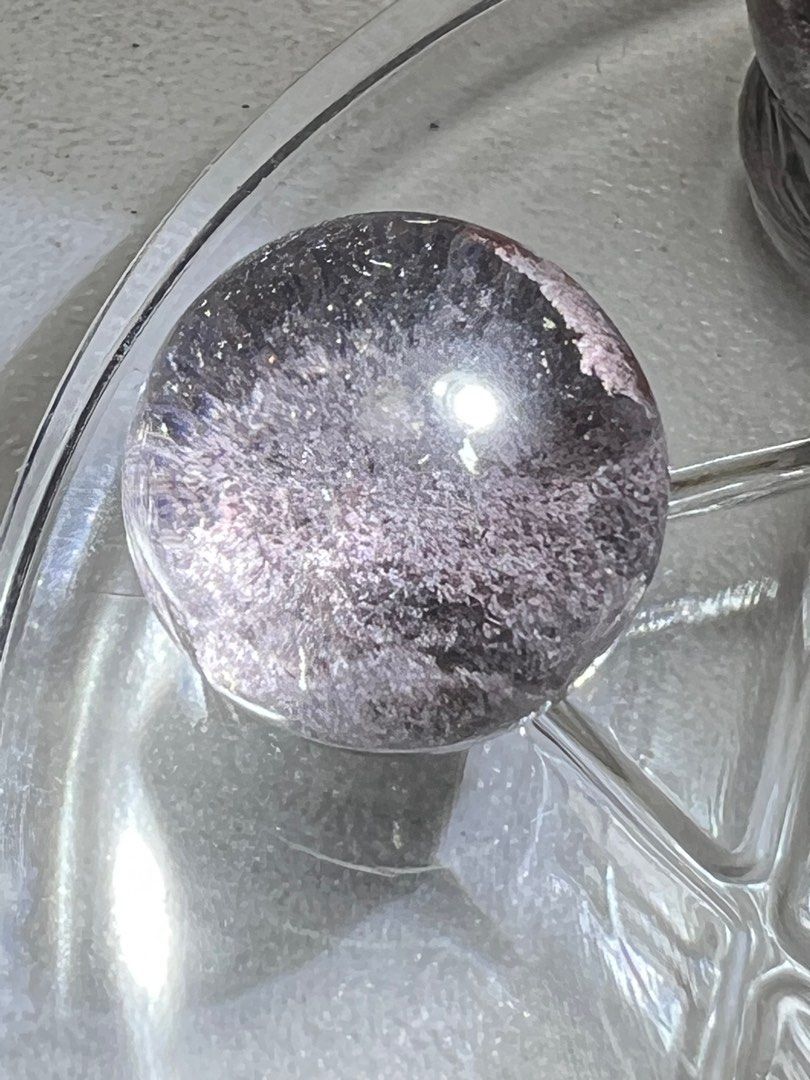 Seven Star Formation - Natural Phantom Quartz with Display Plate ...