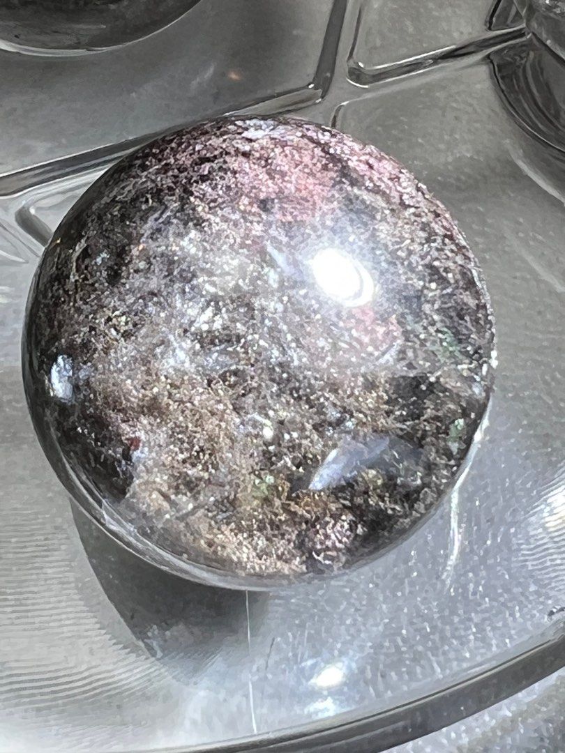Seven Star Formation - Natural Phantom Quartz with Display Plate ...