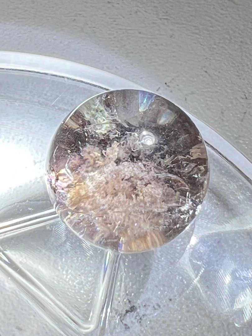 Seven Star Formation - Natural Phantom Quartz with Display Plate ...