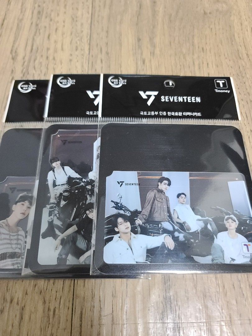 Seventeen Tmoney Cards (Complete Set: 3 sub-units), Hobbies & Toys ...