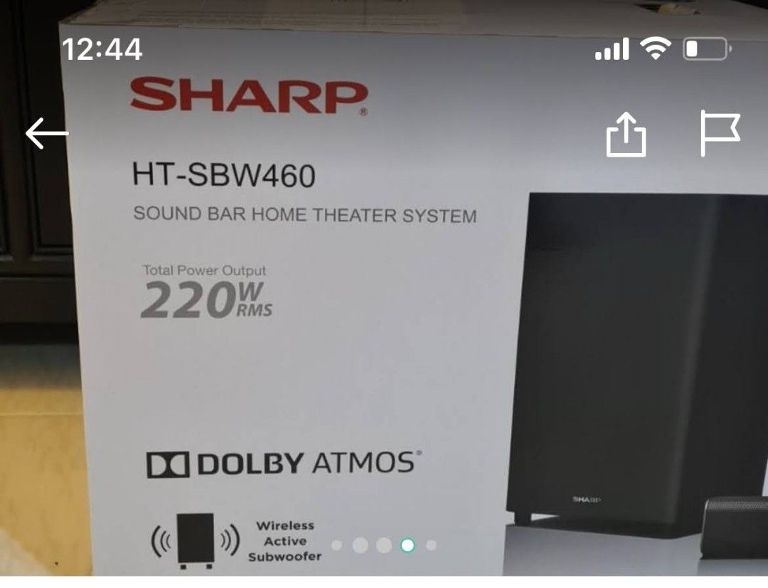 Sharp Sound bar, Audio, Soundbars, Speakers & Amplifiers on Carousell