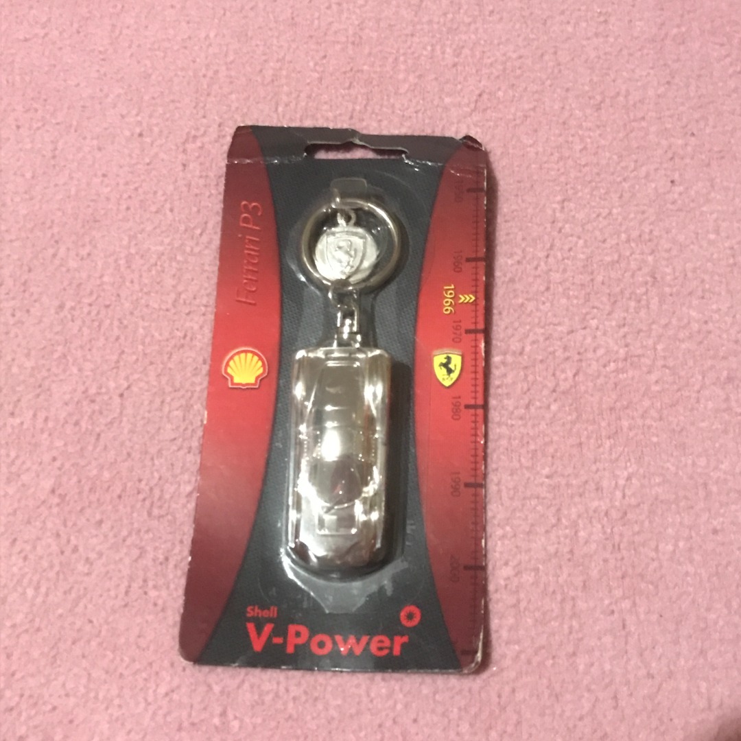 Shell Ferrari P3 1966 Key Chain, Hobbies & Toys, Travel, Travel ...