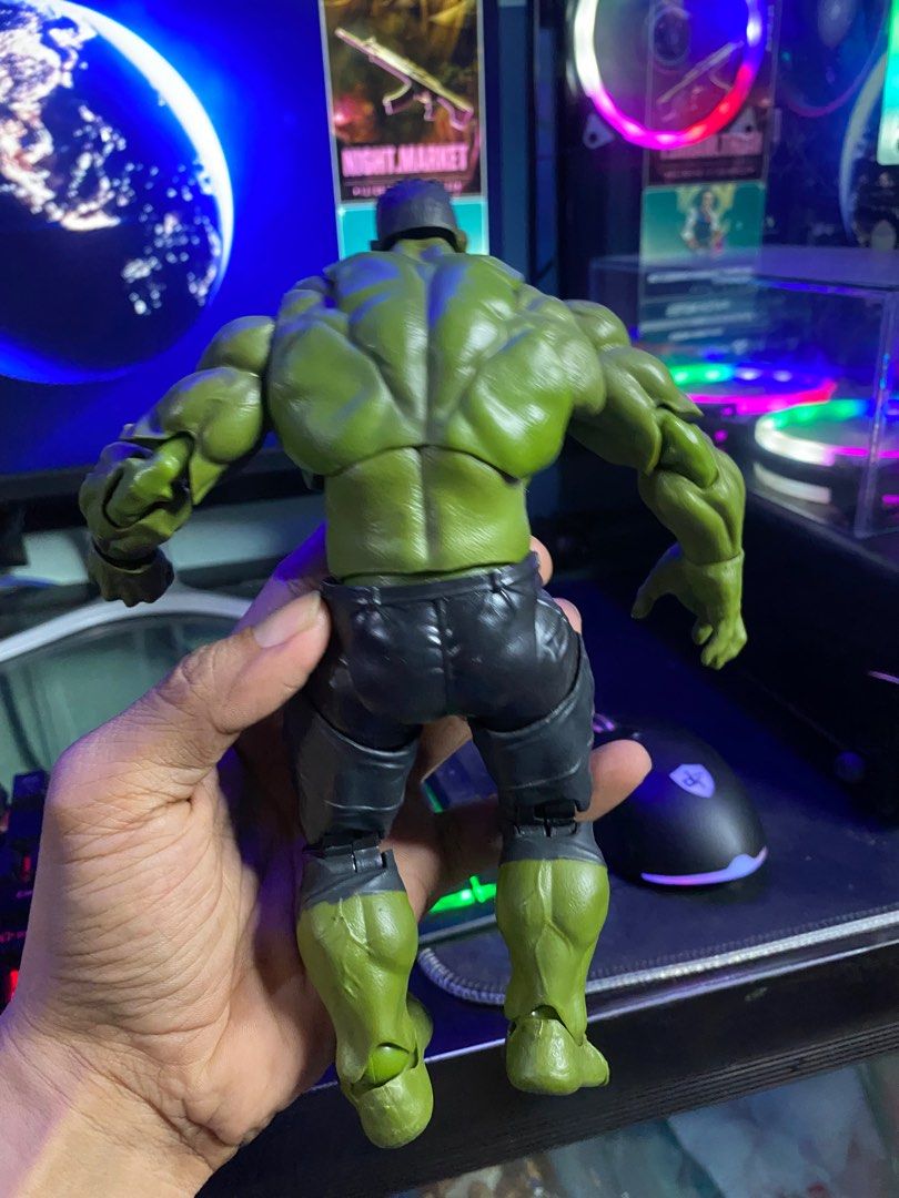 Shf HULK k.o, Hobbies & Toys, Toys & Games on Carousell