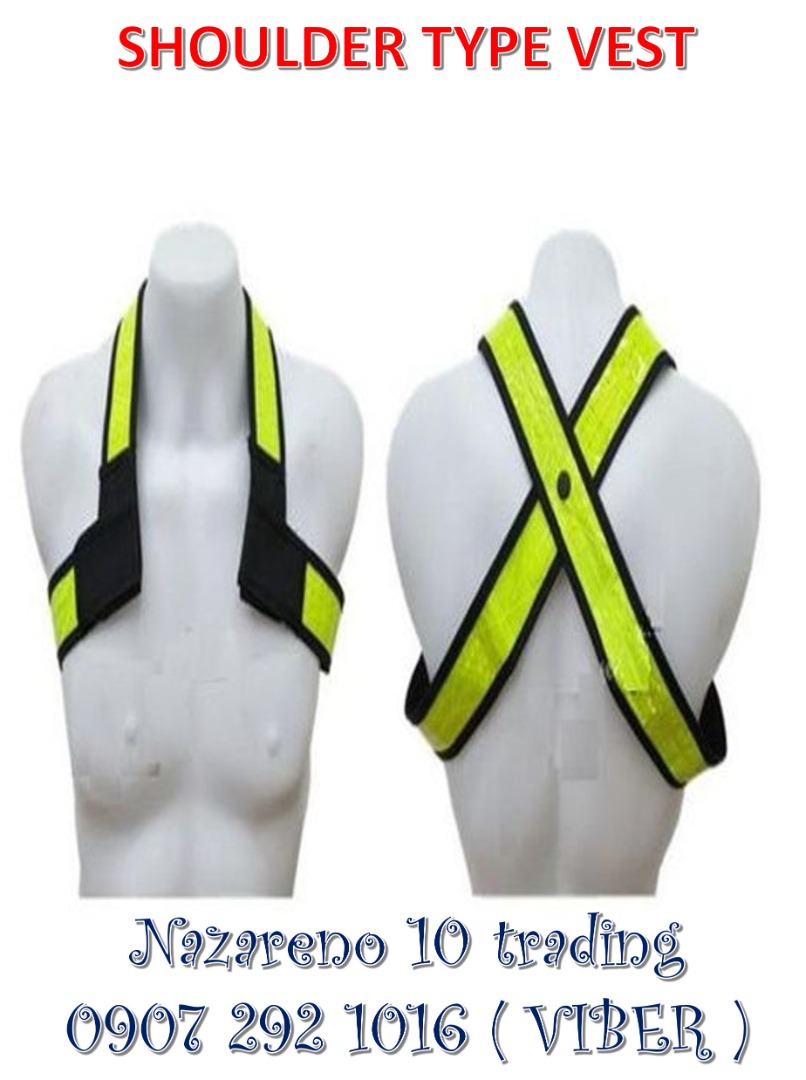 Shoulder type safety vest 65, Commercial & Industrial, Construction ...