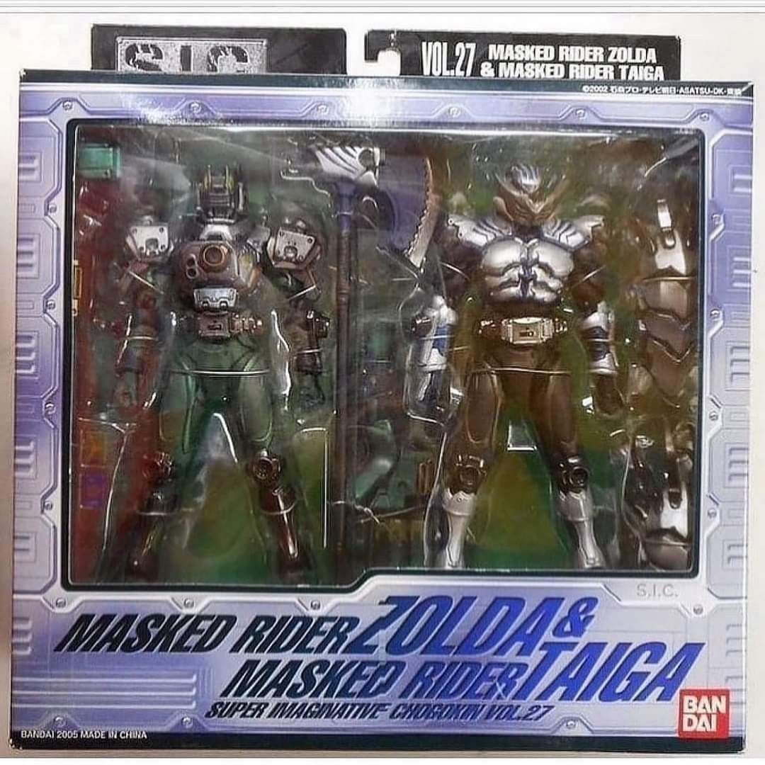 S.i.c sic masked Kamen rider ryuki zolda and Taiga vol 27, Hobbies ...