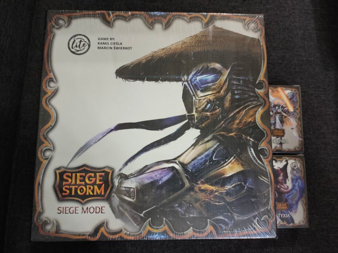 Siege Storm: Siege Mode + Free 2 Decks Board Game, Hobbies & Toys, Toys ...